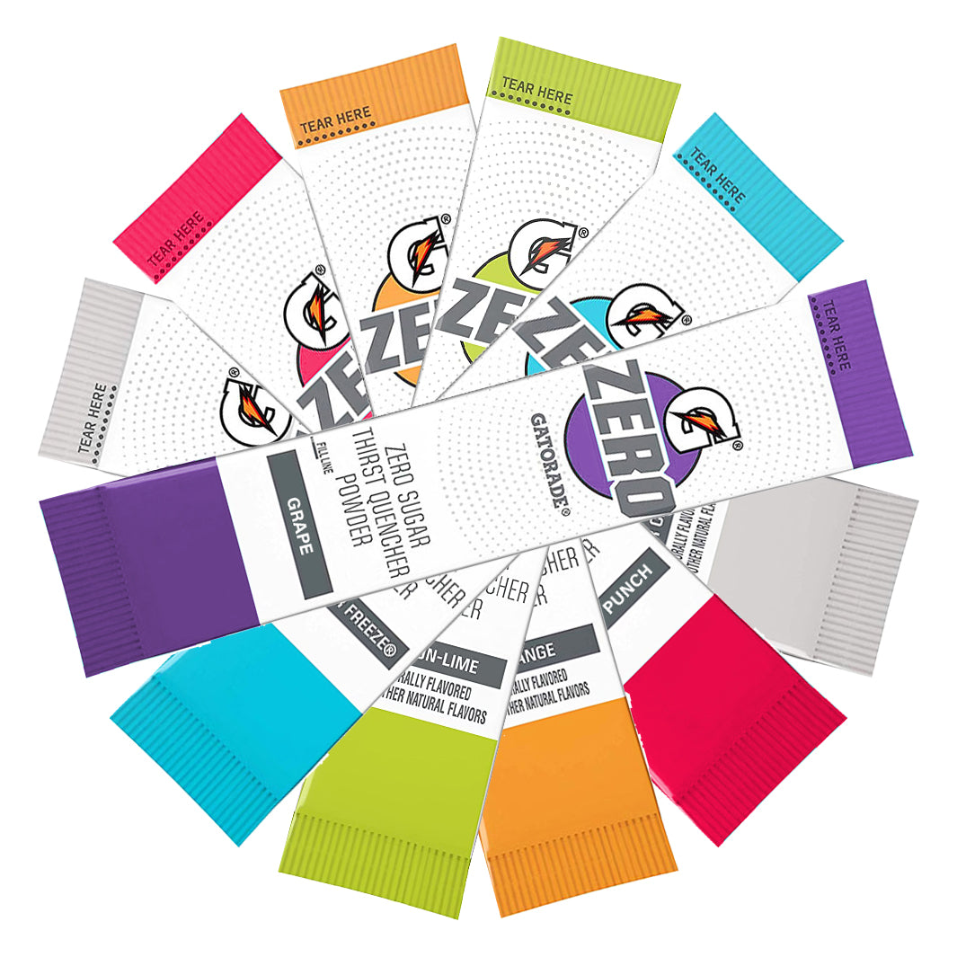 Gatorade Zero Powder Sticks in Bulk | 120 Packets per Case – Powder Mix ...