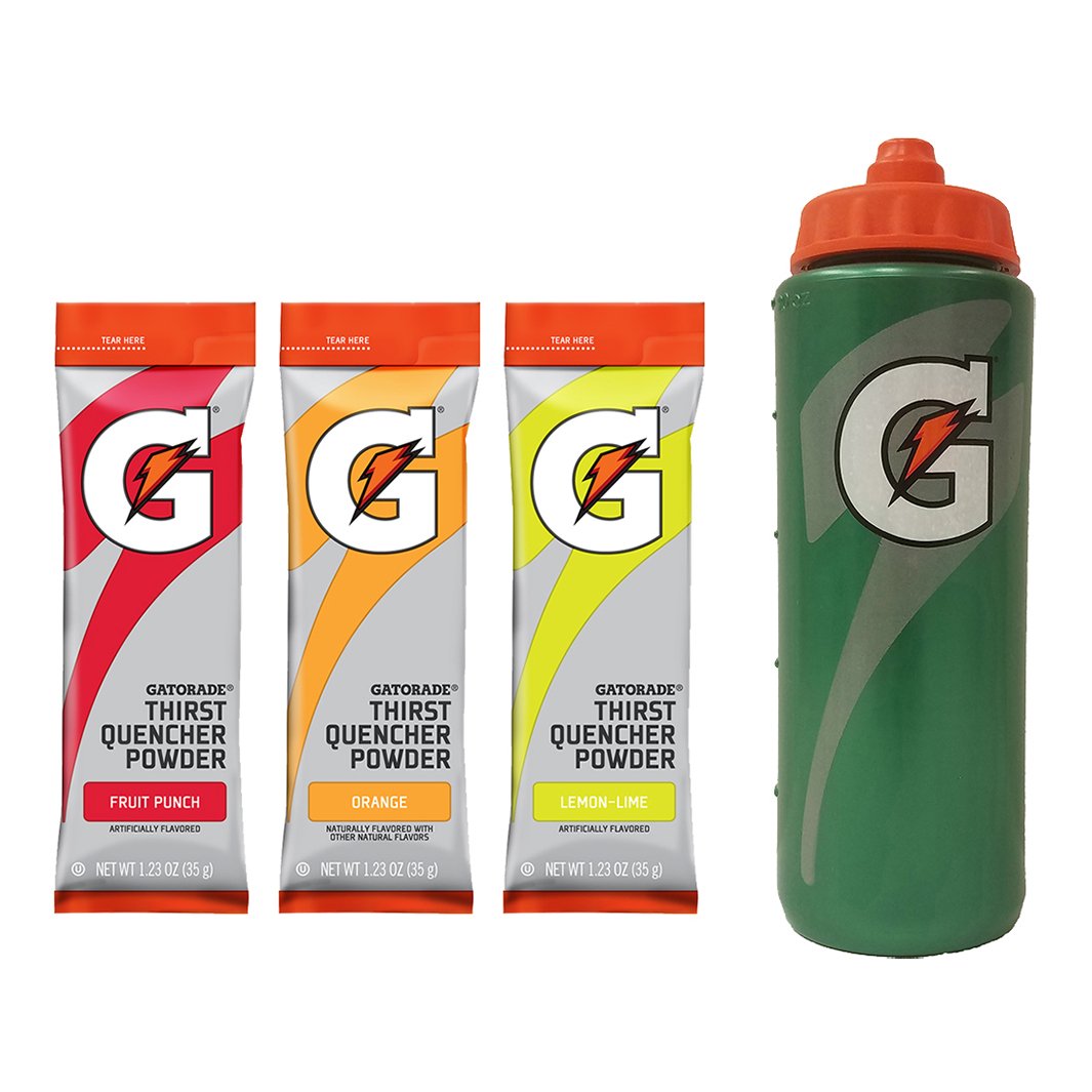 Gatorade Powder Sticks with Free 20 oz Gatorade Bottle – Powder Mix Direct